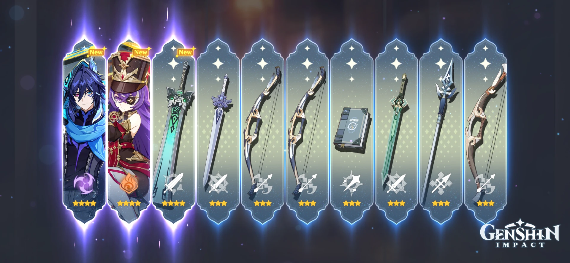 new 4 characters 🤩 | HoYoLAB