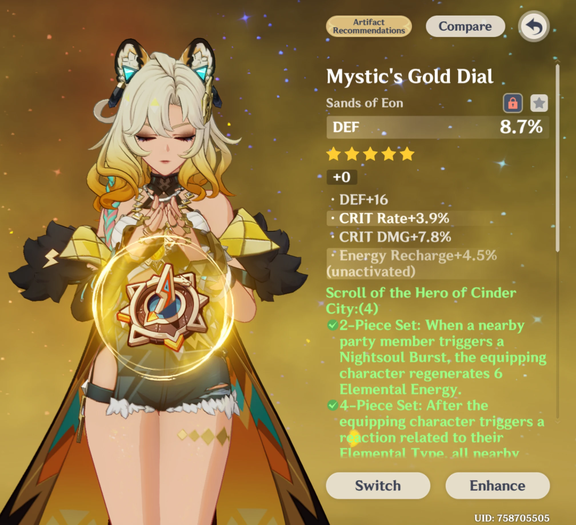 My Xilonen so far 😅 build Genshin Impact | HoYoLAB