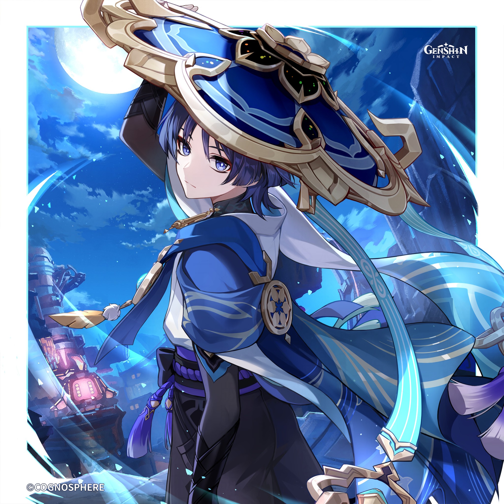 [FOR DOWNLOAD] Wanderer 2025 Birthday Art Genshin Impact | HoYoLAB